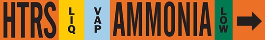 Ammonia Pipe Labeling Requirements - IIAR & ANSI | BRADY